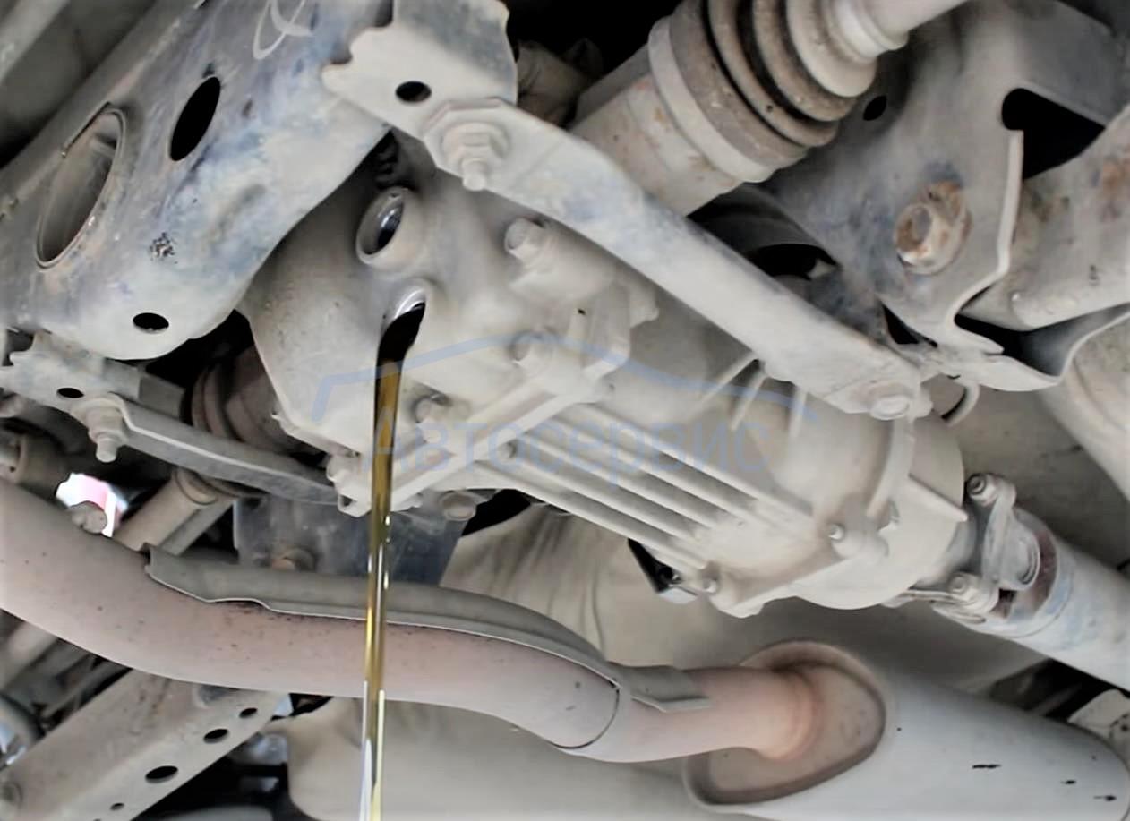 Замена масла в дифференциале Ниссан в Москве - сеть надежных ...